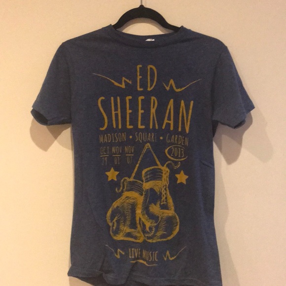 Tops | Ed Sheeran Msg Tour Tshirt | Poshmark